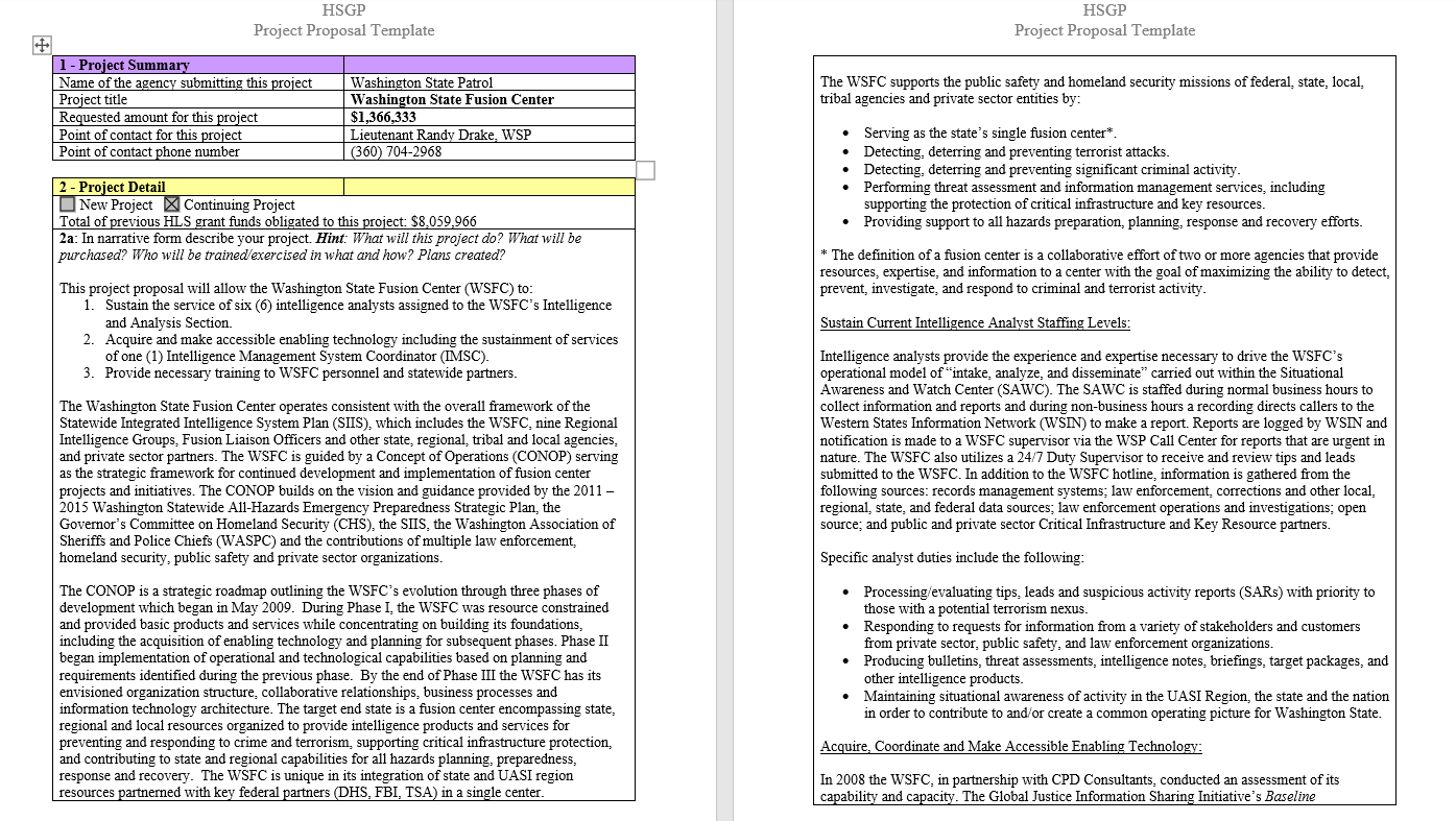 State Patrol – The Washington State Fusion Center – Public Record Sourcerer